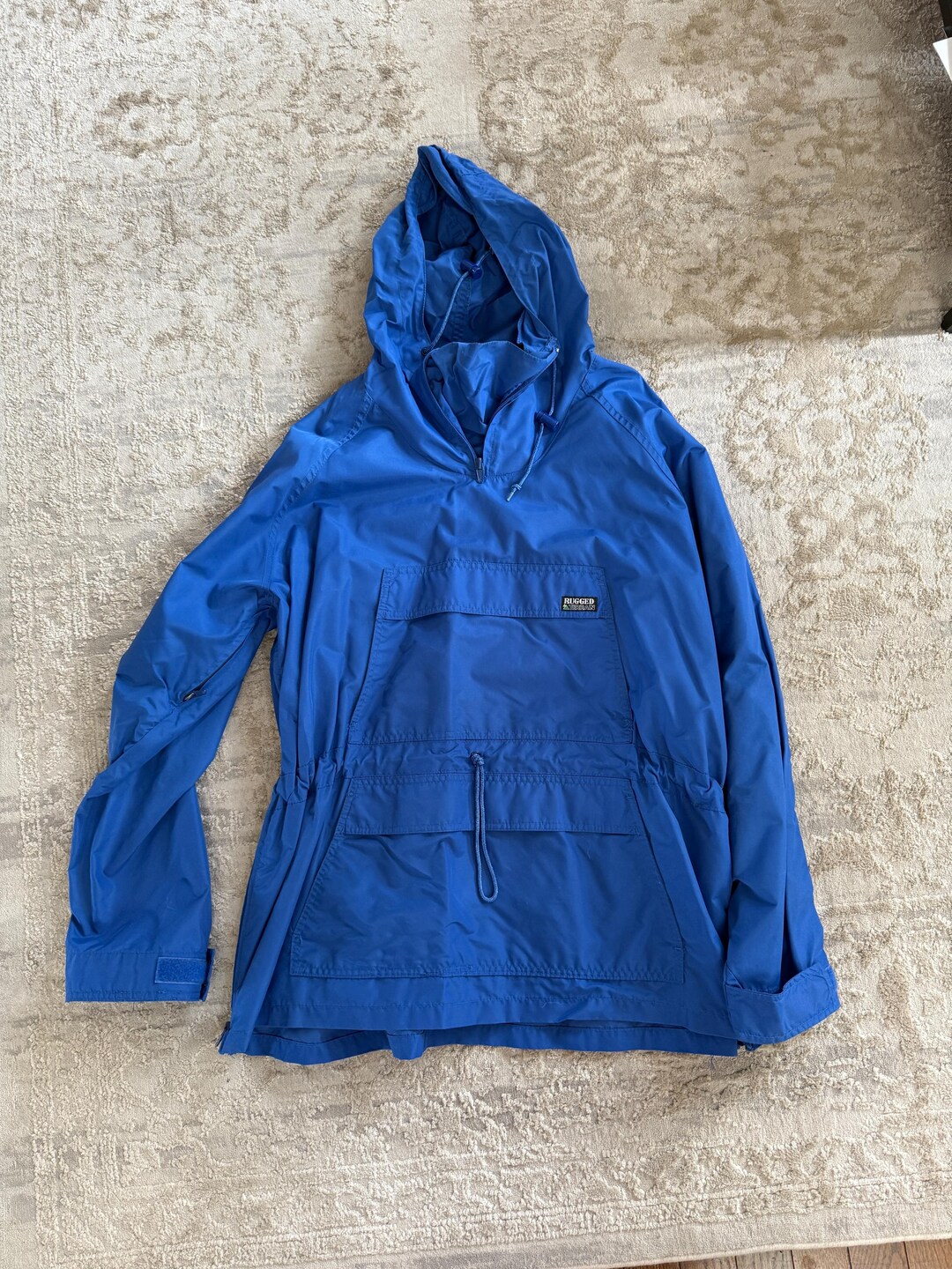 90s Rugged Terrain Anorak Rain Jacket Large - Etsy