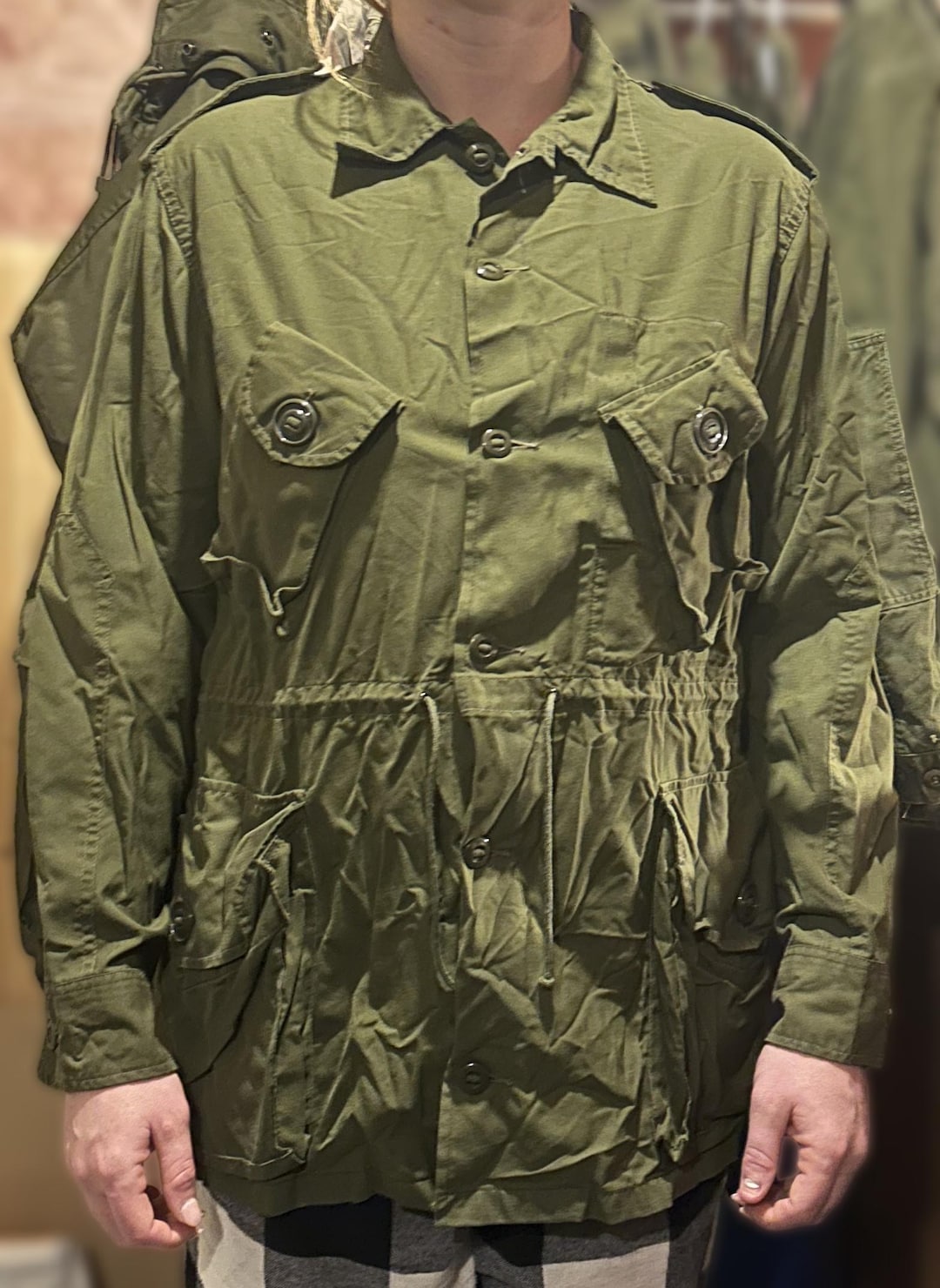 Canadian Army Combat OG 107, General Service, Mark 2 Lightweight Shirt ...