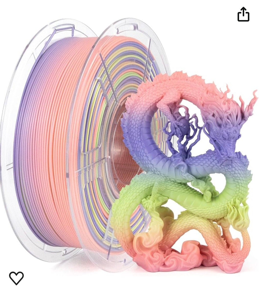 Tortoise Turtle Rainbow Filament Flexy Matmire Makes Large Size 7inch X ...