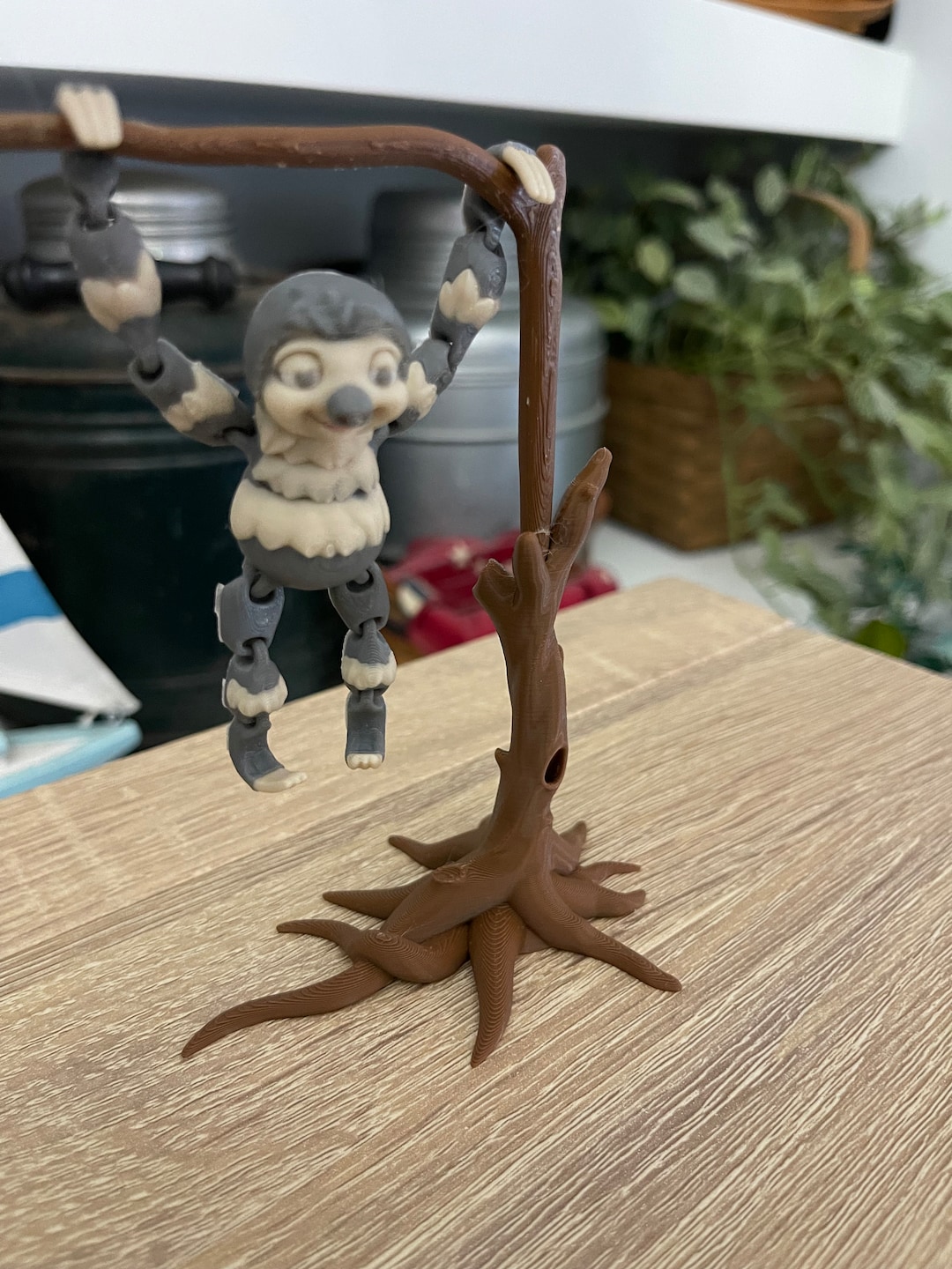 3D Printed Sloth With or Without Tree USA Made, PLA Figurine - Etsy