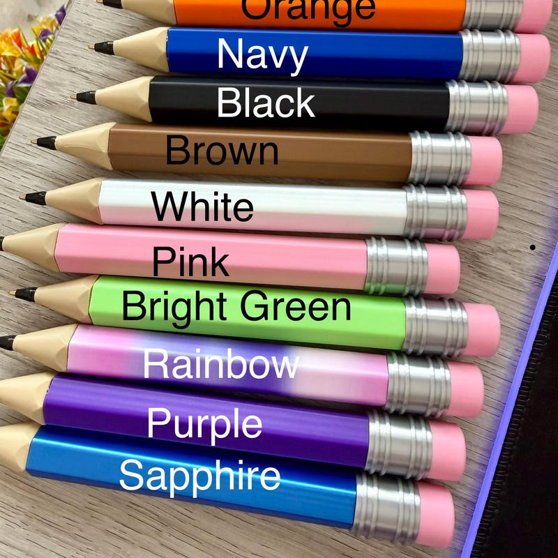 Pencil Pen 3d Printed - Etsy