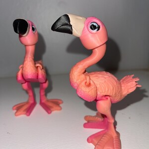 3D Printed Mini Flamingo USA Made, PLA Figurine Statue - Etsy