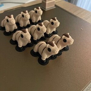 3D Printed Tiny Horse Articulated Fidget Figure USA Made, PLA, Animal ...