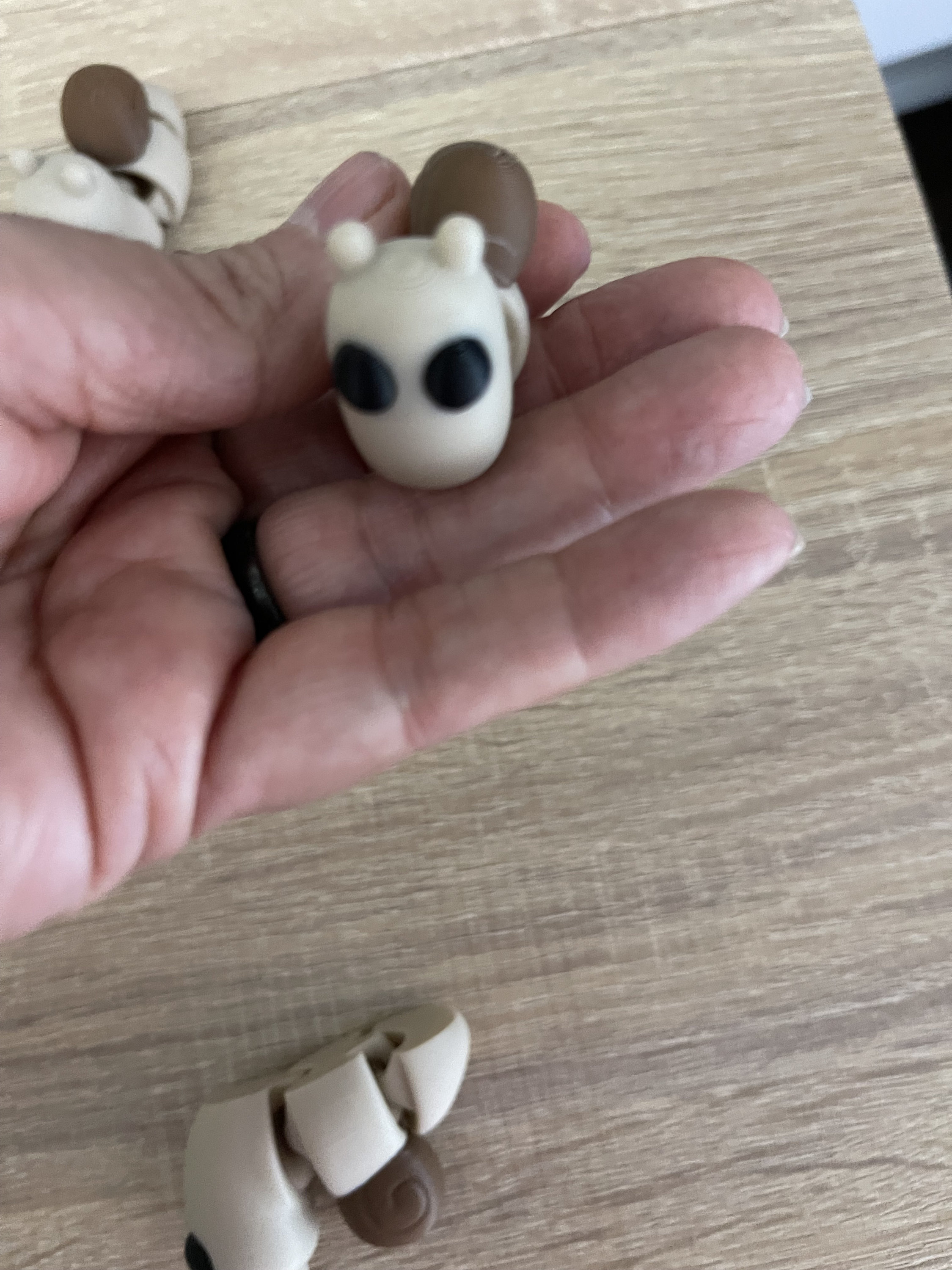 3d Printed Baby and or Mama Snail Fidgets, Articulated Stress Flexi ...
