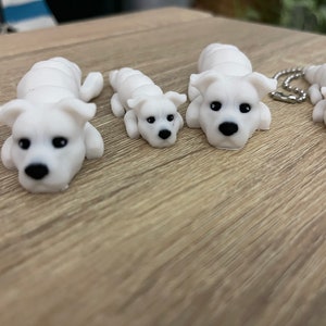 3D Printed Frenchie Toast Mini Pocket Friend Articulated Flexi Flexy ...