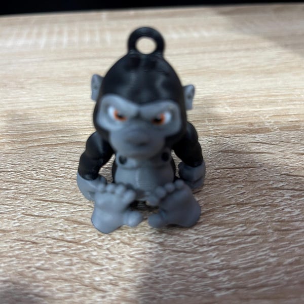 Gorilla Key Chains - Etsy