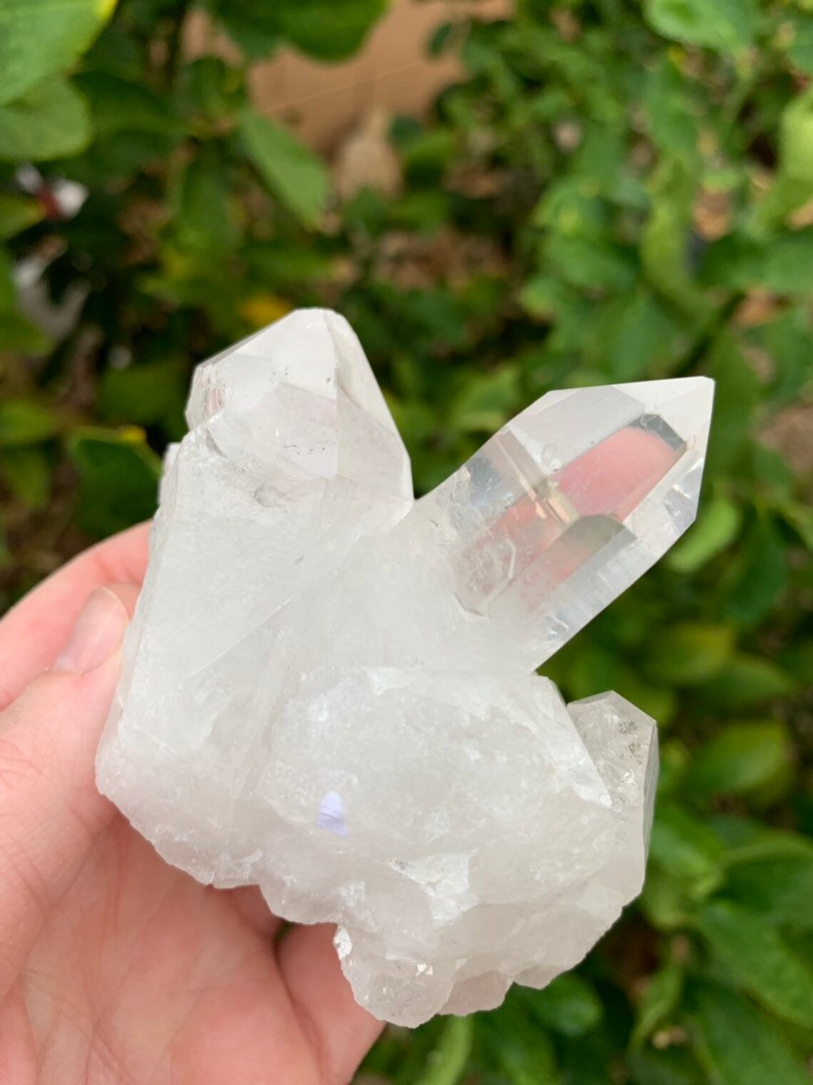 Clear Quartz Cluster /harmony / Peace / Reduces Anxiety/ | Etsy