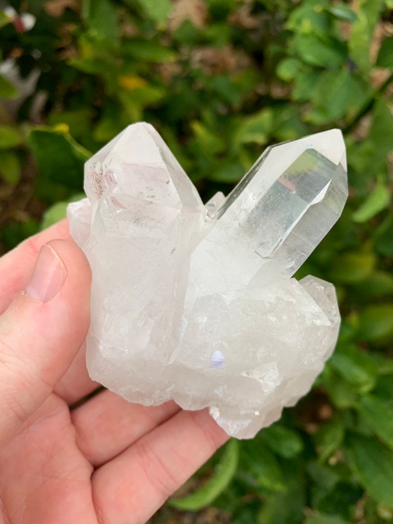Clear Quartz Cluster /harmony / Peace / Reduces Anxiety/ | Etsy