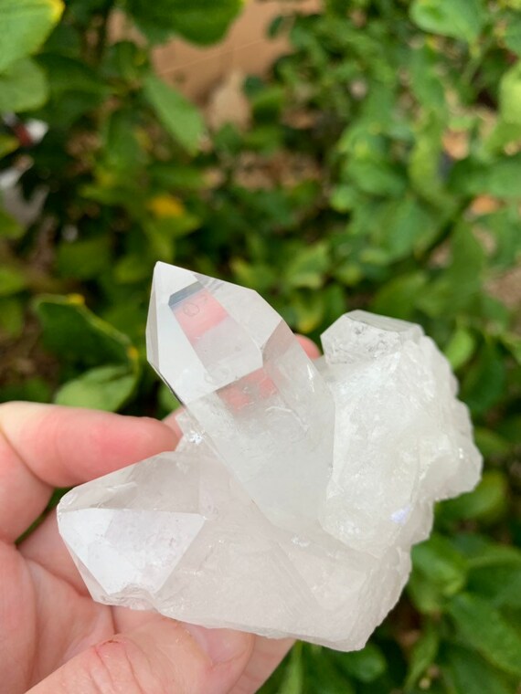 Clear Quartz Cluster /harmony / Peace / Reduces Anxiety/ | Etsy