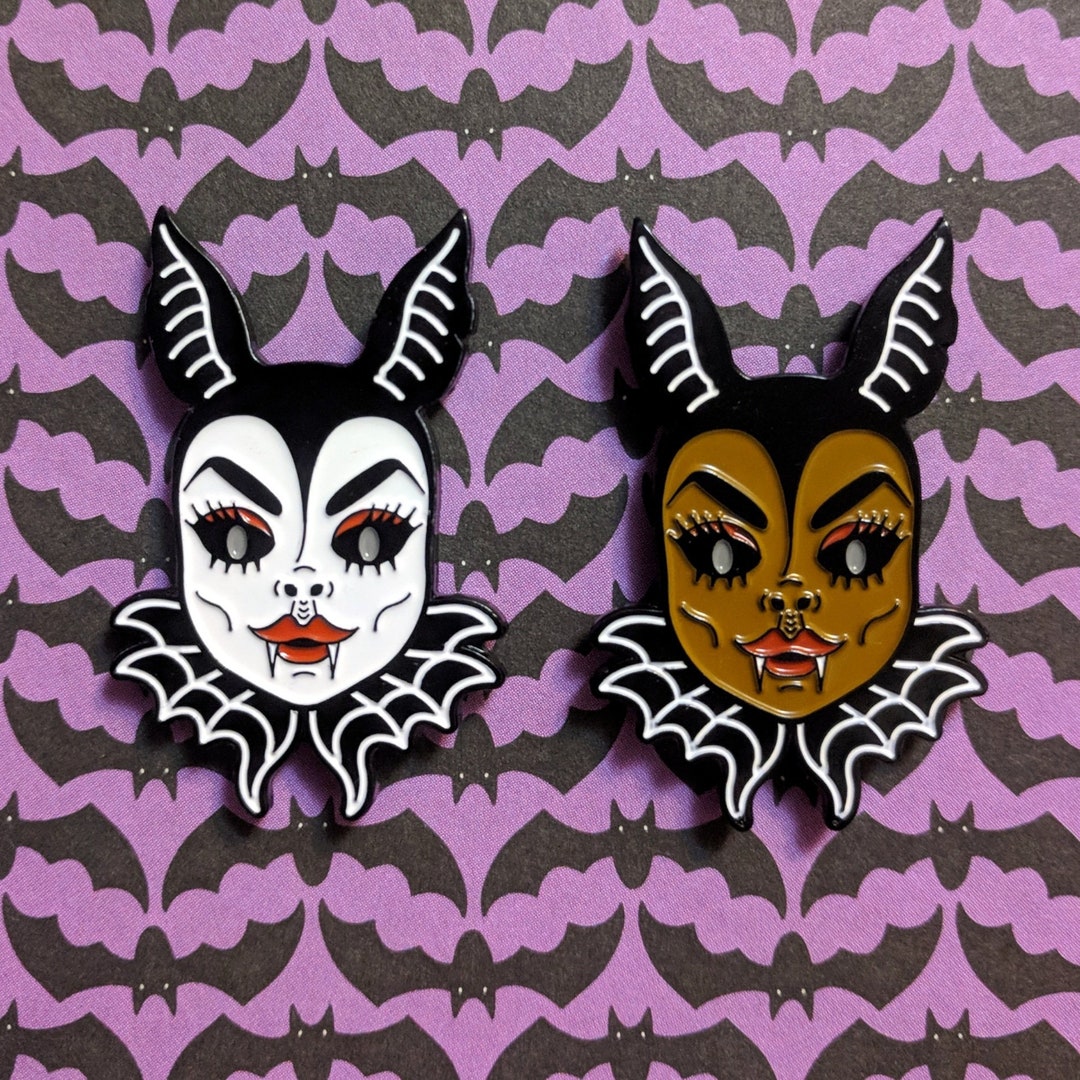 Vampire Brat Enamel Pin - Etsy