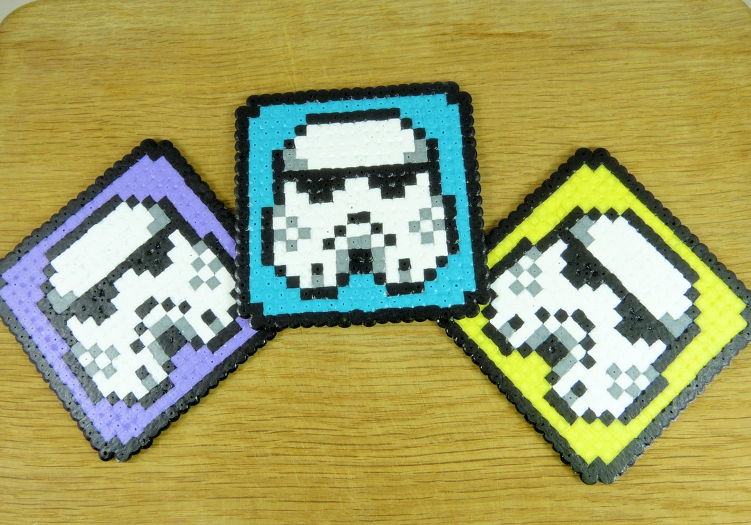 Star Wars Stormtrooper Pop Art Coaster Set Home Decor for Nerds and ...