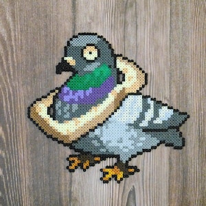 Pixel Pigeon Wall Art: Geek Meme Decor - Etsy