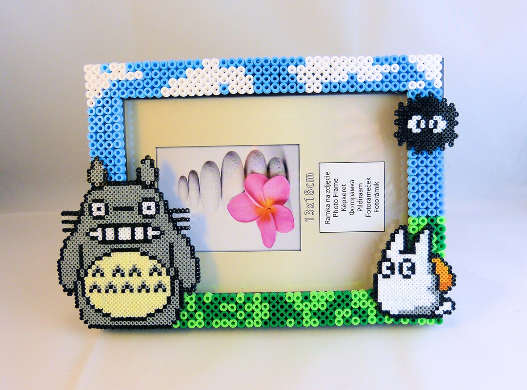 Totoro Picture Frame - Home Decor - Wall Art - Gift for Manga and Anime ...