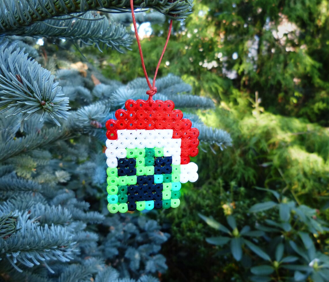 Minecraft Christmas Ornaments - Set of 6 - Christmas Tree Decoration ...
