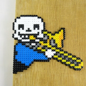Undertale Sans Playing Trombone - Magnet - Sticker - Home Decor - Wall ...
