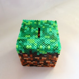 Minecraft Money Box Piggy Bank Dirt Tnt Cube - Etsy