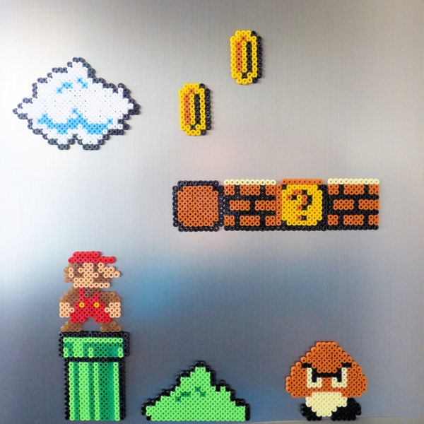 Super Mario Magnets - Etsy