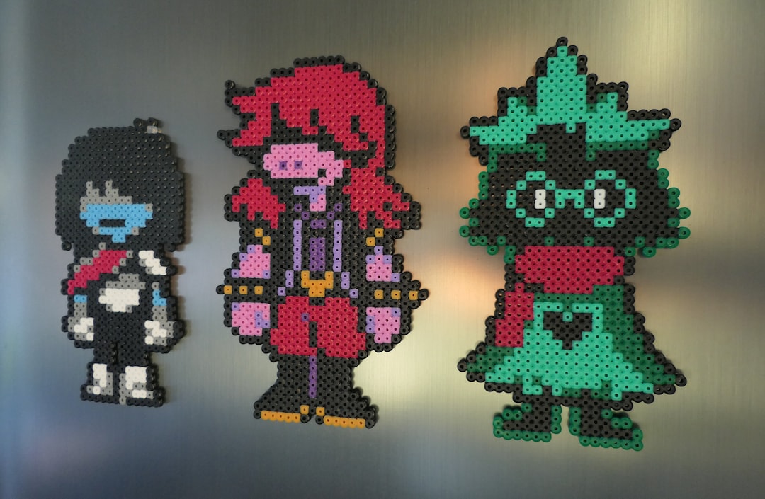 Deltarune Kris Susie Ralsei Magnets Decoration Nerdy Kitchen Decor Wall ...