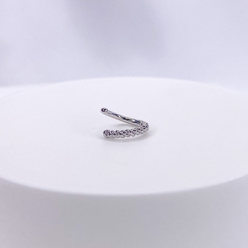 14K Gold Plated Daith Jewelry Daith Hoop Daith Piercing - Etsy