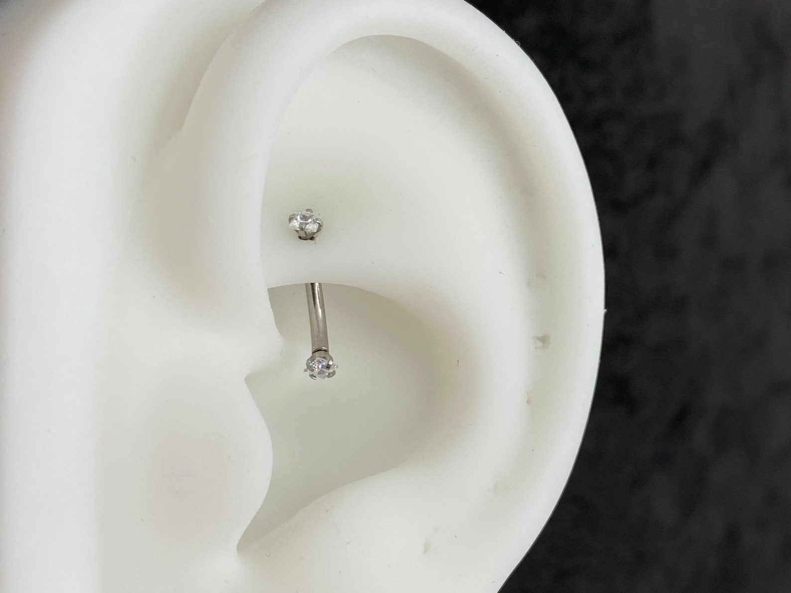 Diamond Cz, Rook Piercing, Rook Piercing Jewelry, Rook Earring, Rook ...