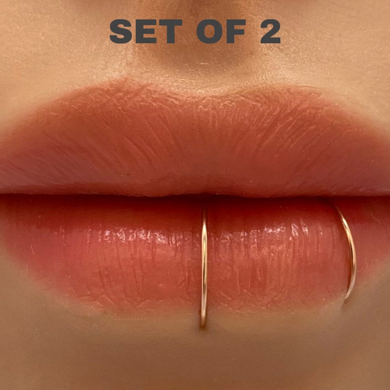 Lip Ring - Etsy