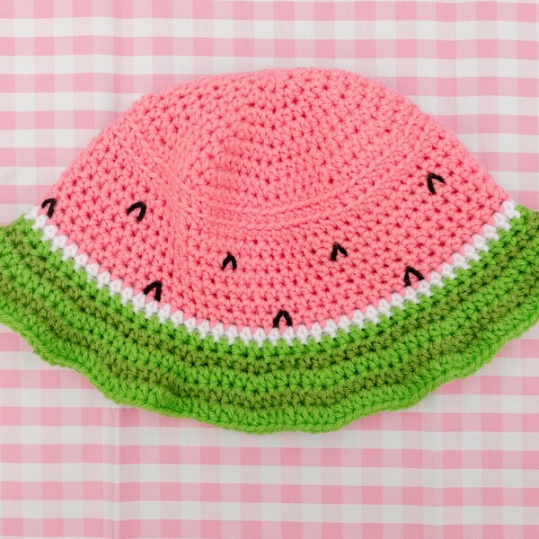 Watermelon Hat - Etsy