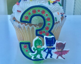 Pj masks cake | Etsy