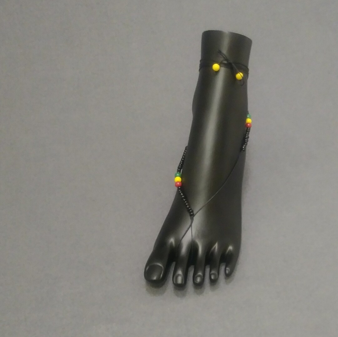 Rasta Barefoot Sandals Jamaica Barefoot Sandals Beach Sandals Foot ...