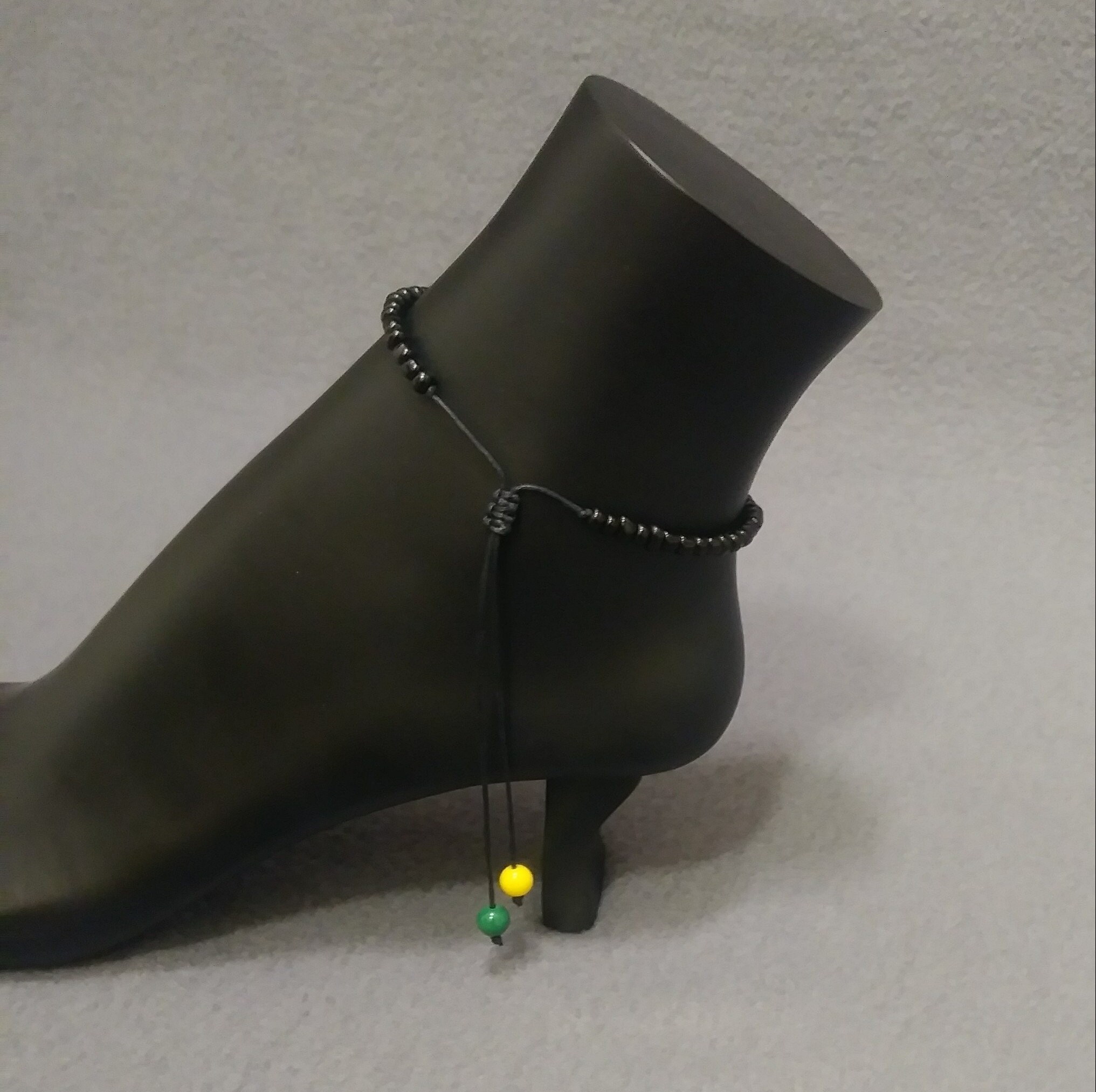 Rasta Anklet Jamaica Anklet Beaded Anklet Foot Jewelry | Etsy