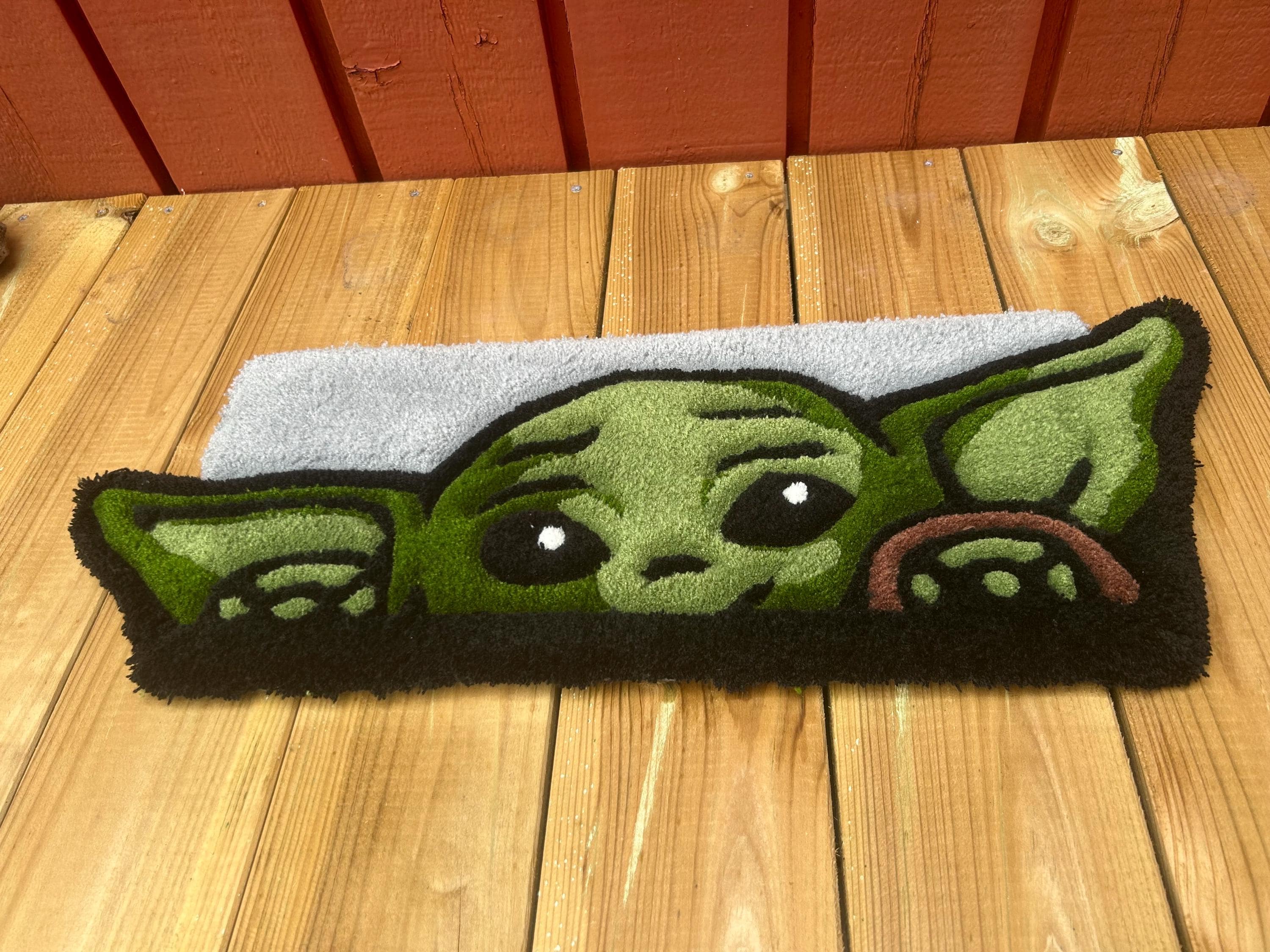 Yoda Tufted Keyboard Wrist Rest Mat – Comfort and Unique Design for ...