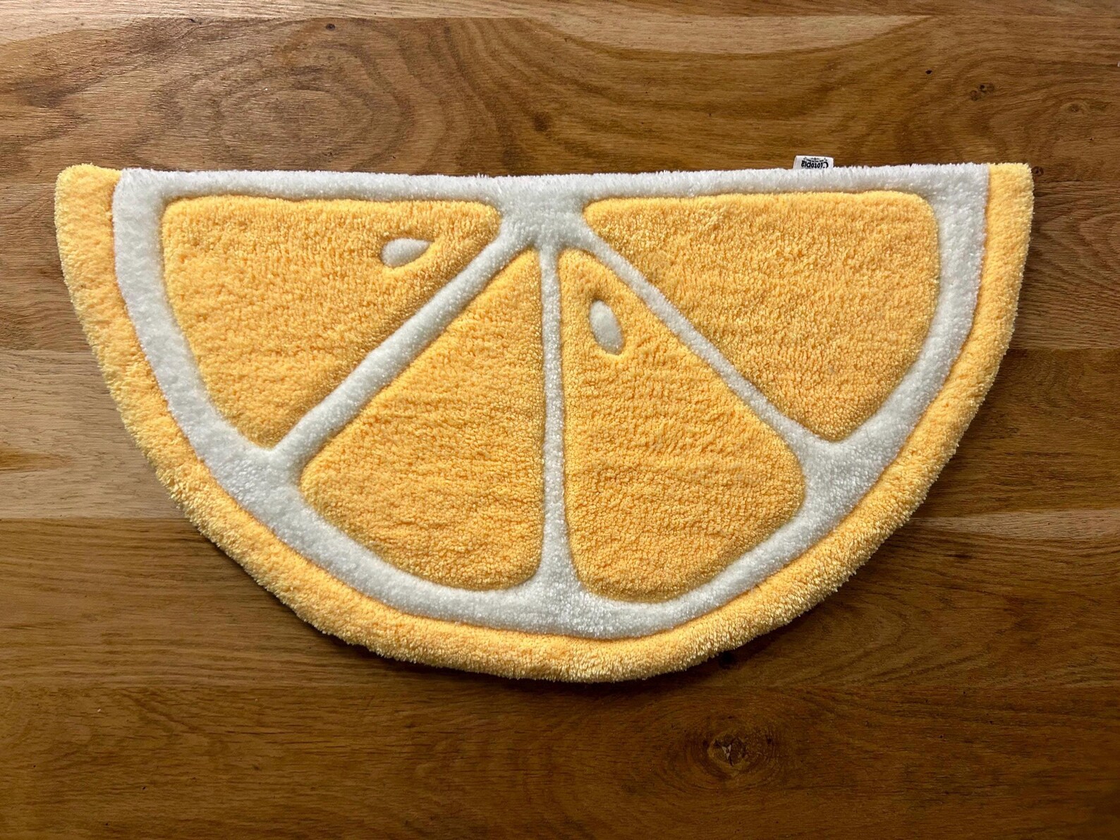 Handmade Tufted Rug – Citrus (lemon, Orange, Lime) - Etsy