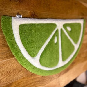 Handmade Tufted Rug – Citrus (lemon, Orange, Lime) - Etsy