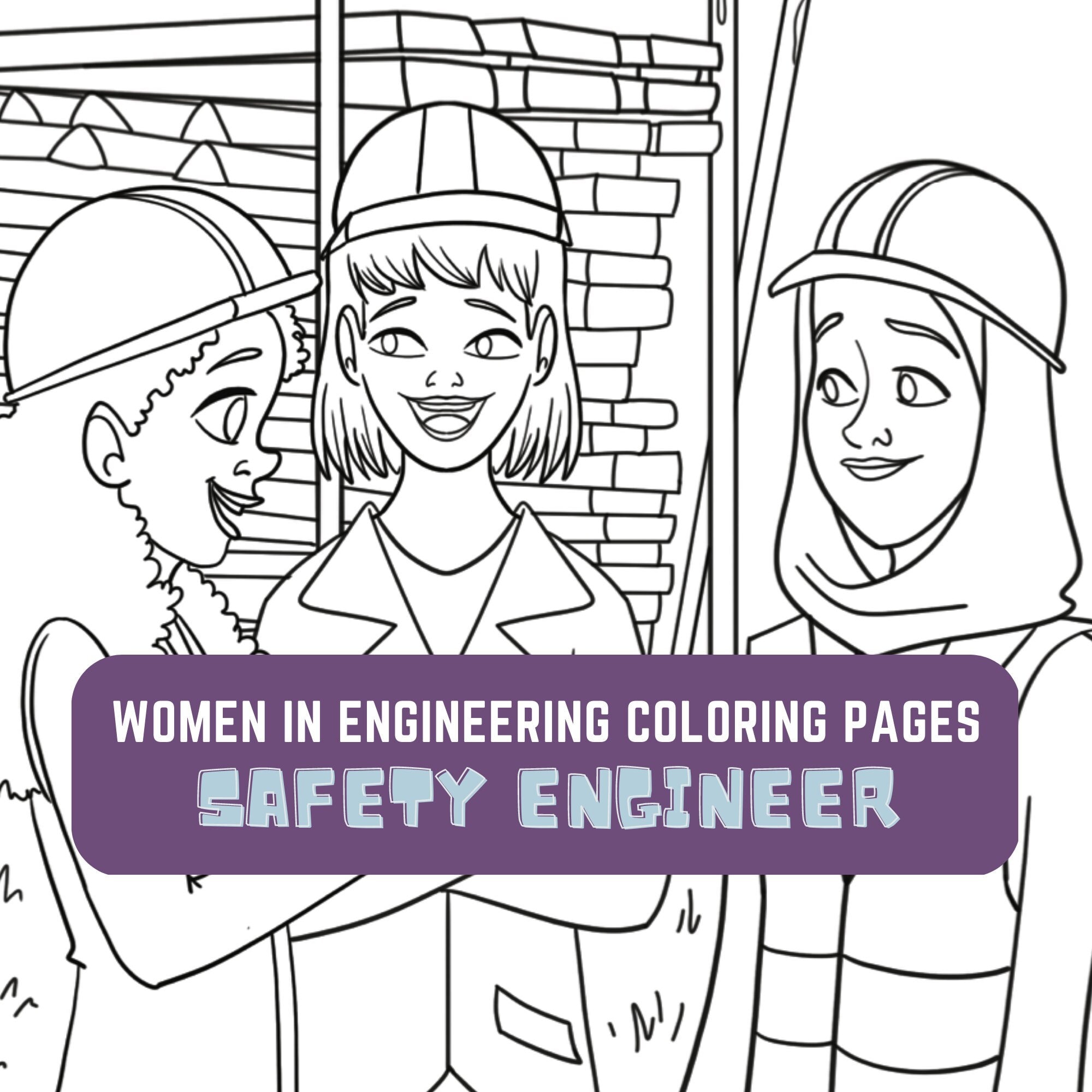 Engineer Coloring Page