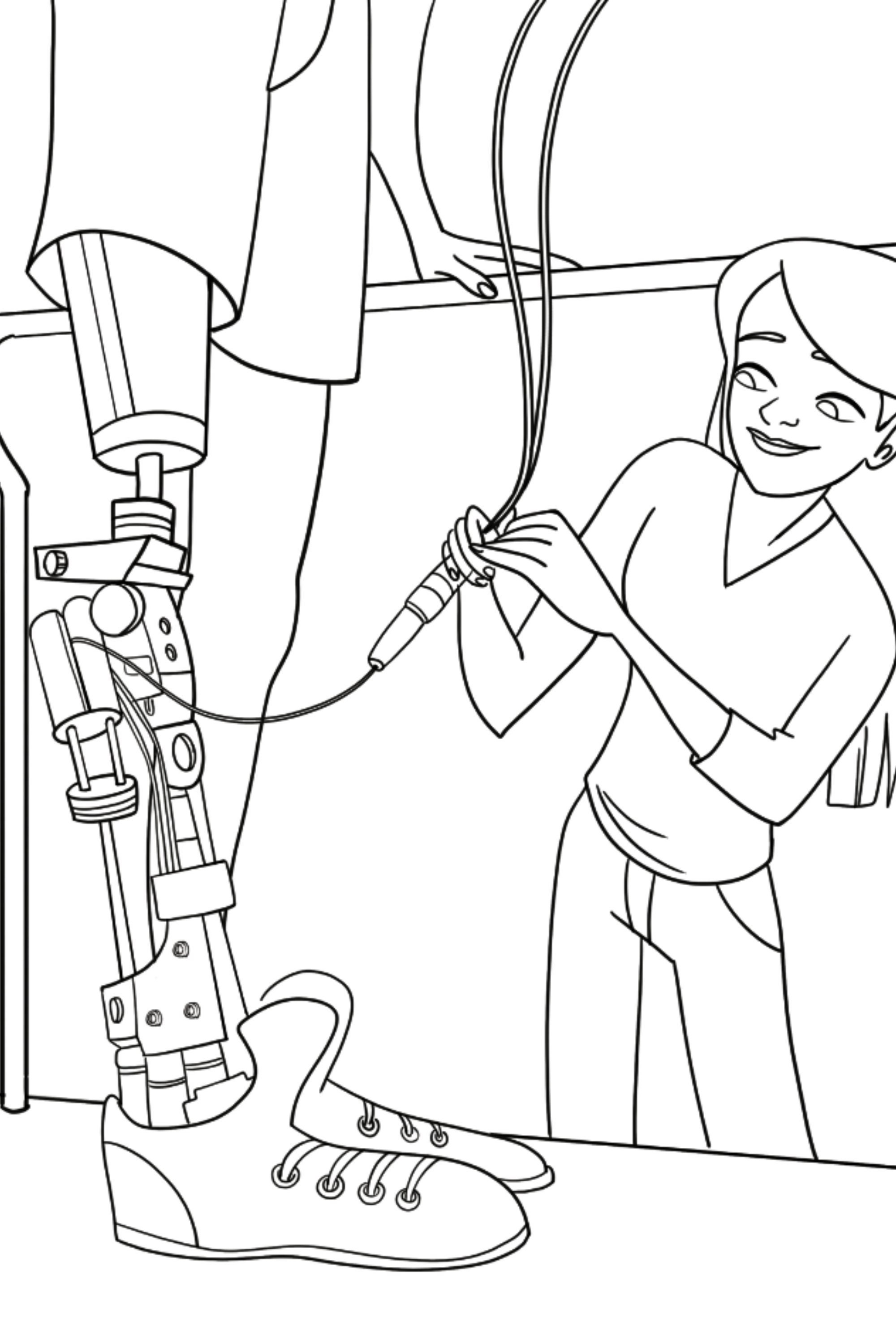 Biomedical Engineer Kids Coloring Page, Women in STEM Activity, STEM ...
