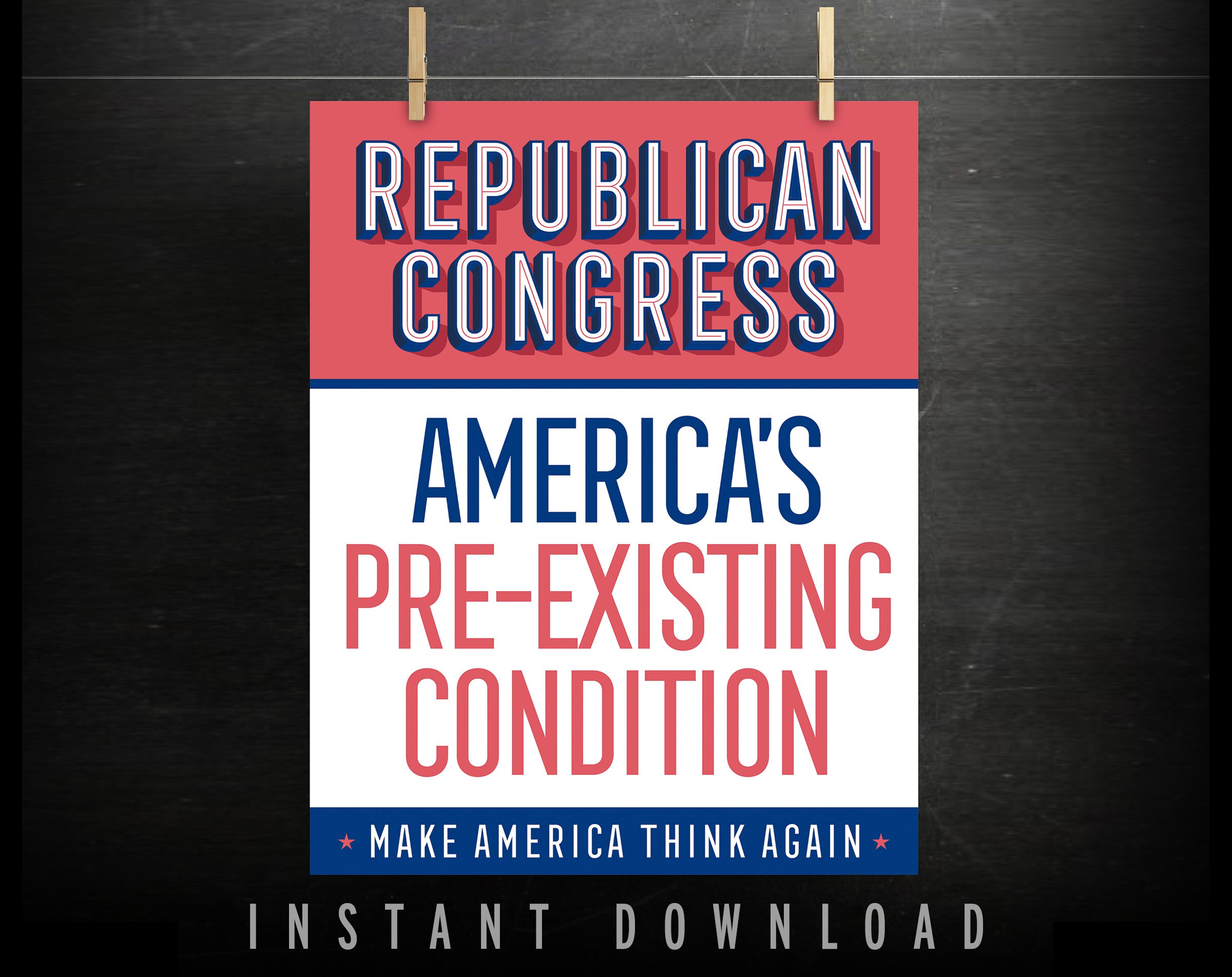 Healthcare Protest Sign (DOWNLOADABLE) - Anti Trump -repeal and Replace ...