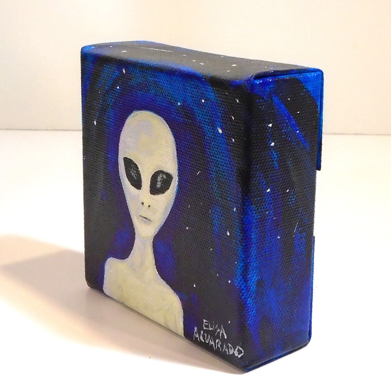 Alien Painting - Surreal Painting - Acrylic Painting - Creature Art ...