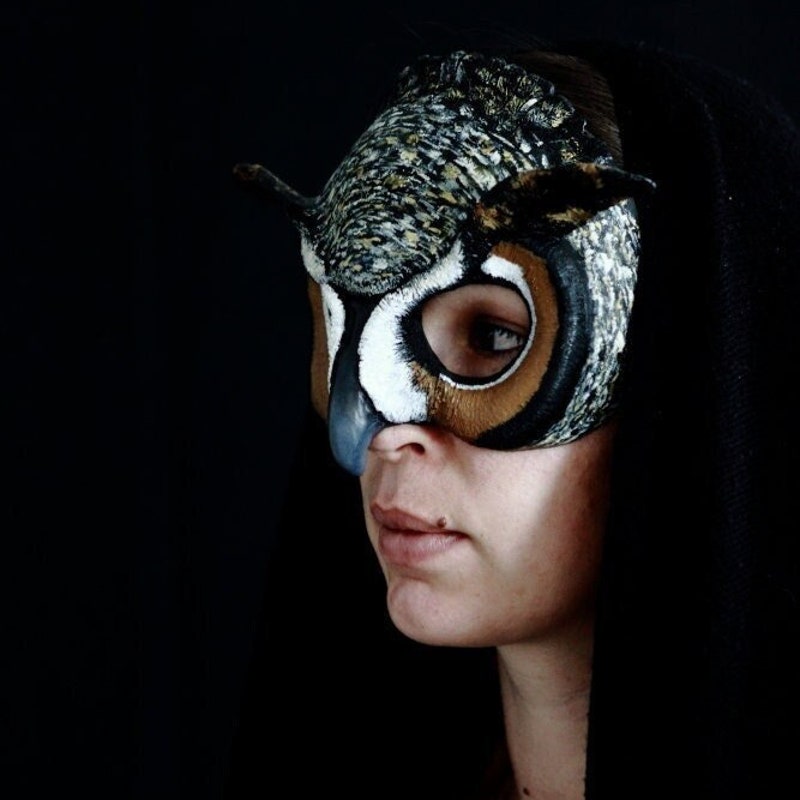 Owl Mask - Etsy