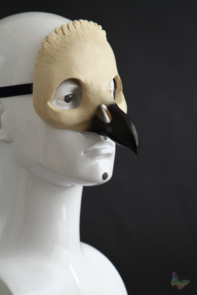 Raven Skull Mask Mask Raven Mask Crow Skull Skeleton - Etsy