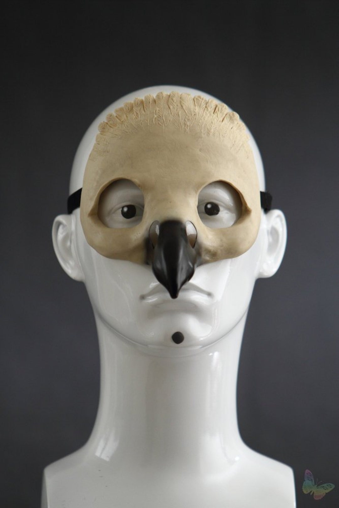 Raven Skull Mask Mask Raven Mask Crow Skull Skeleton - Etsy