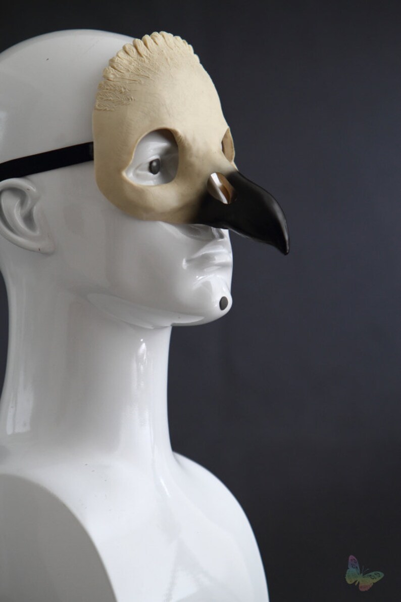 Raven Skull Mask Mask Raven Mask Crow Skull Skeleton - Etsy