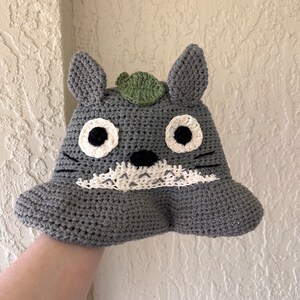 Handmade Totoro Crochet Bucket Hat - PATTERN ONLY - Etsy