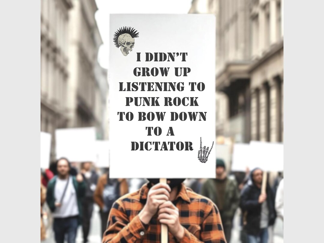 Anti Trump Protest Sign | Political Signs, Personalized March Sign ...
