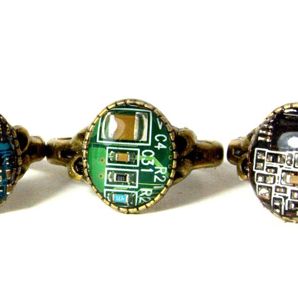 Circuit Board Ring - Etsy
