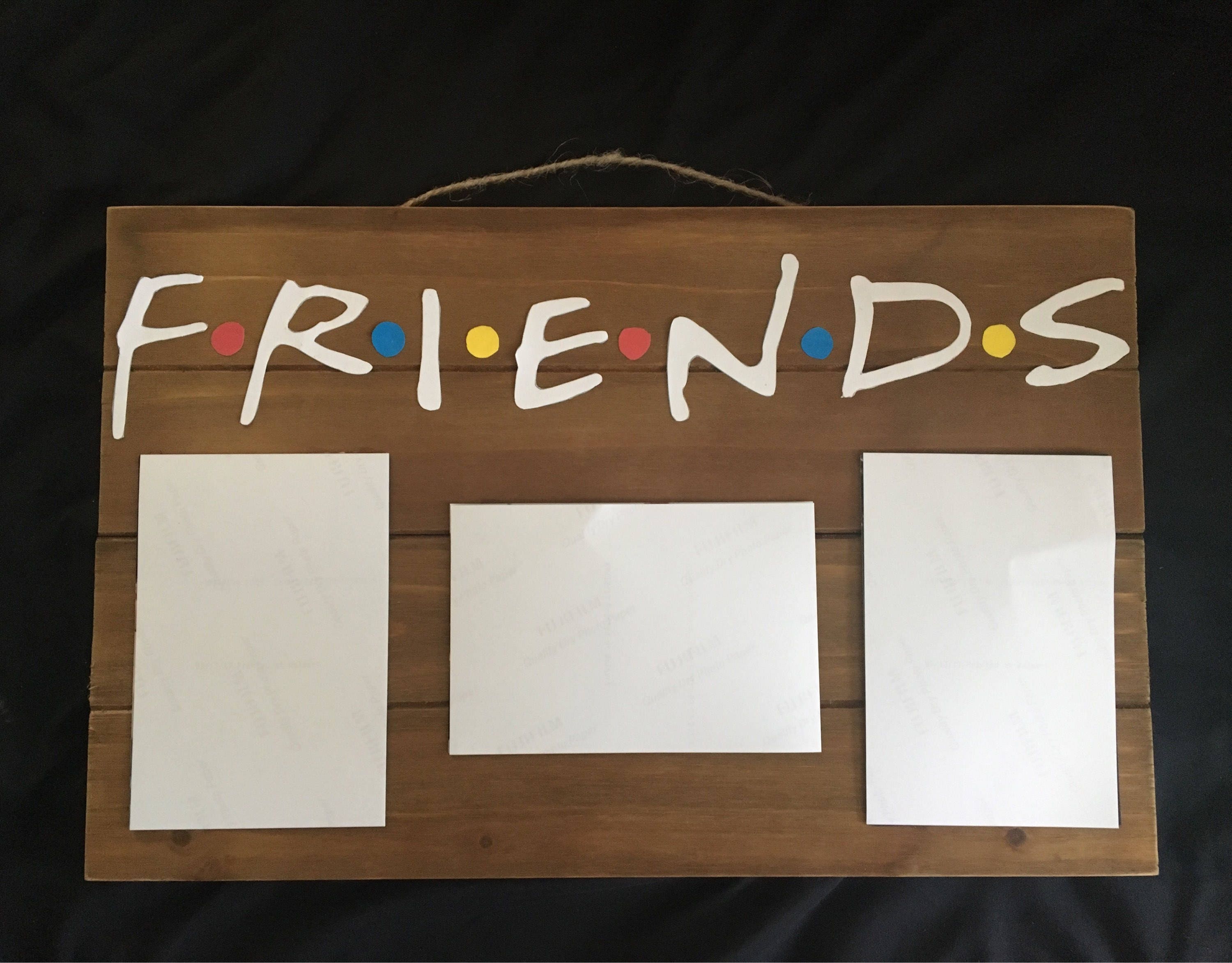 Friends Tv Show Picture Frame - Etsy