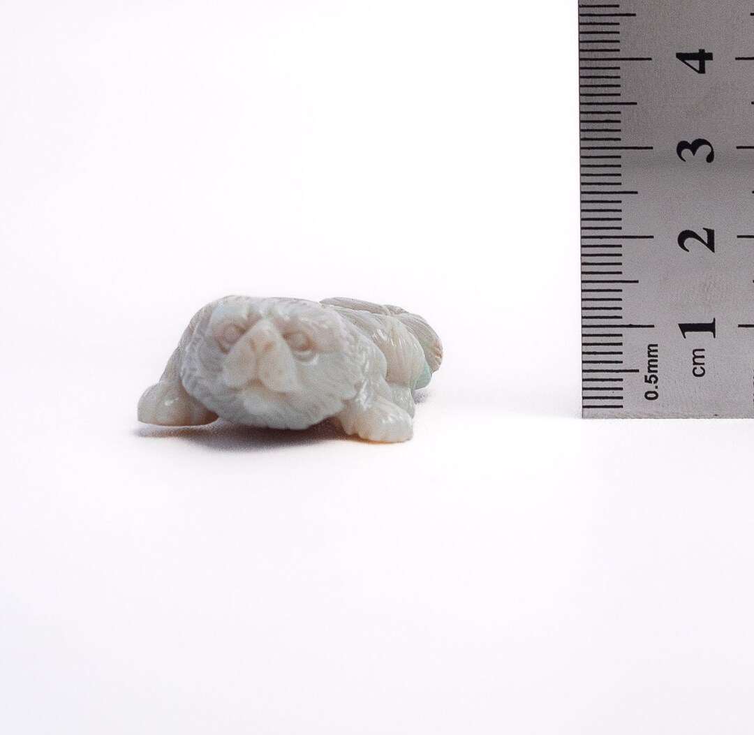 Carved Opal Fox, One-of-a-kind Carvings, Gemstone, Hand-carved in Bali ...