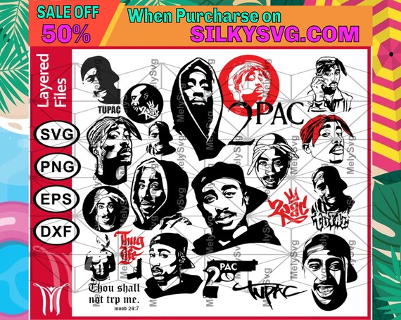 23 Bundle Svg Rapper Svg Cricut Silhouette Cutfiles - Etsy