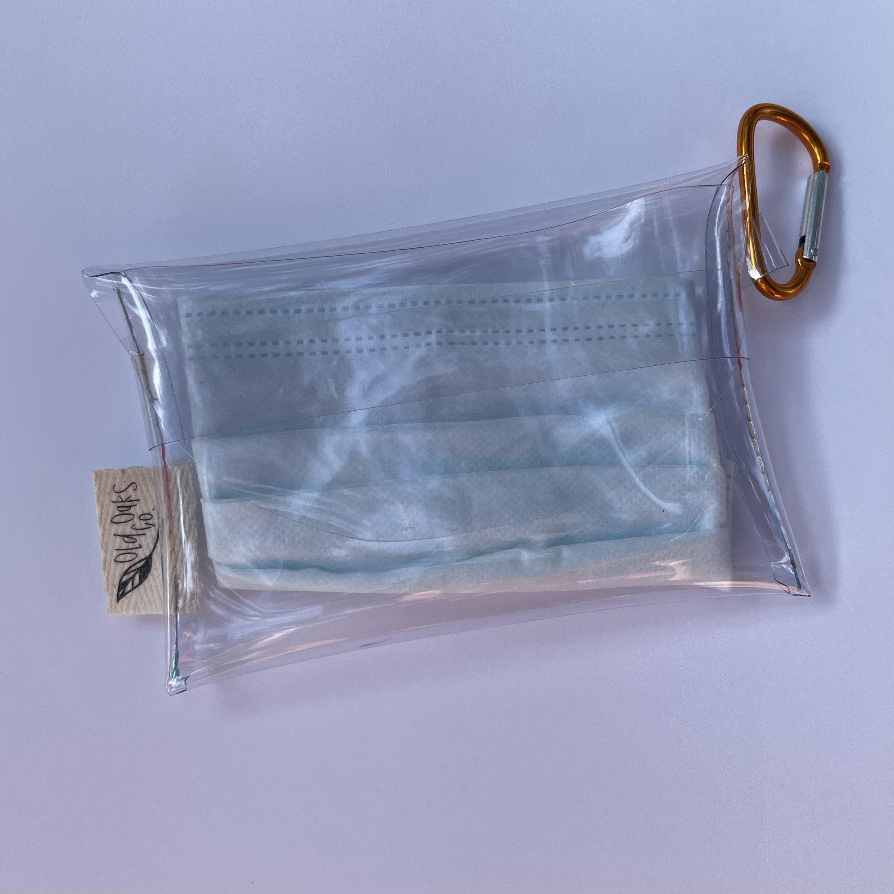 Mask Pouch Bag Holder Clear Vinyl - Etsy