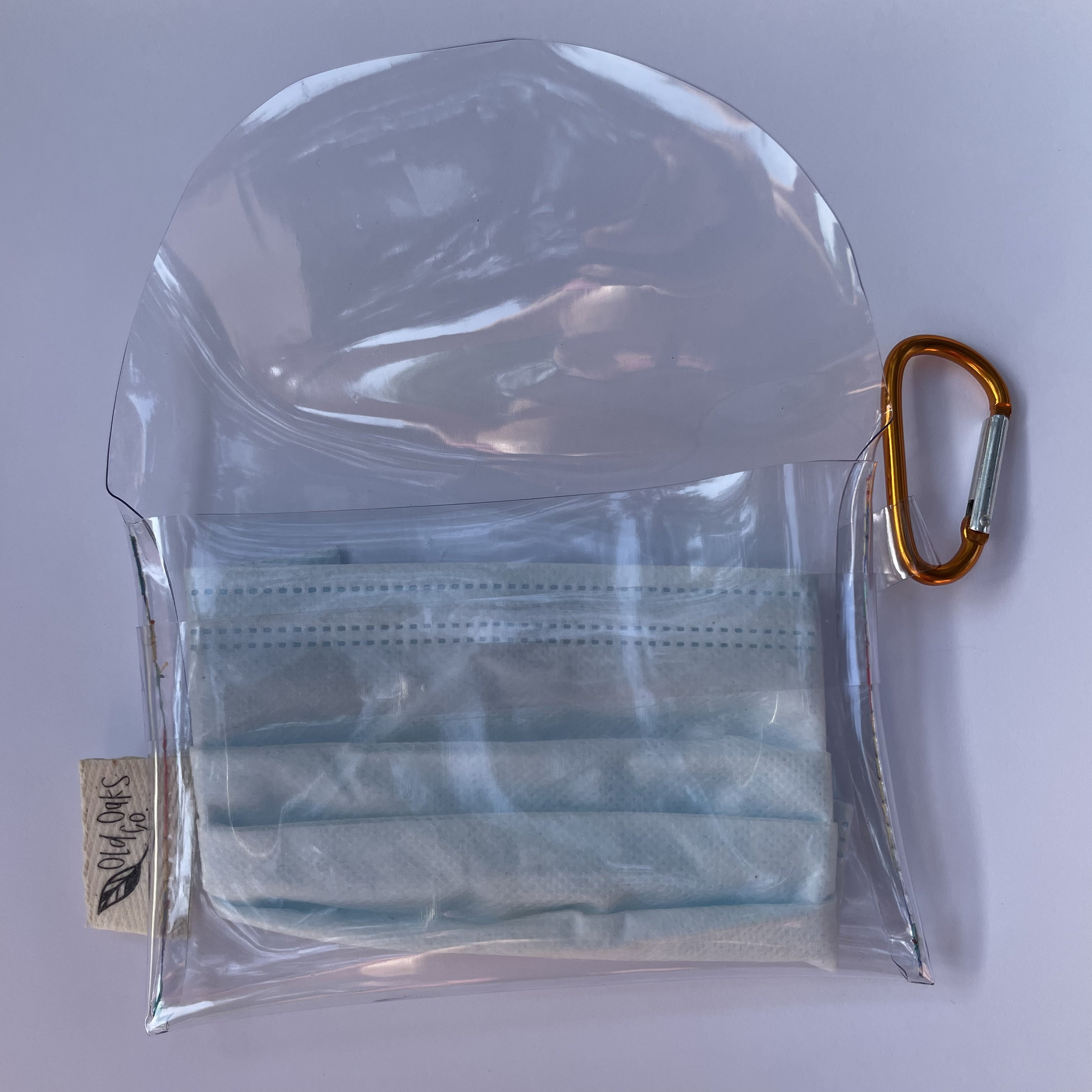 Mask Pouch Bag Holder Clear Vinyl - Etsy