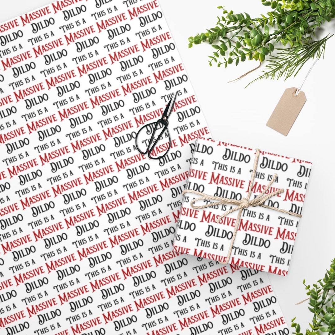 Massive Joke Wrapping Paper - Etsy