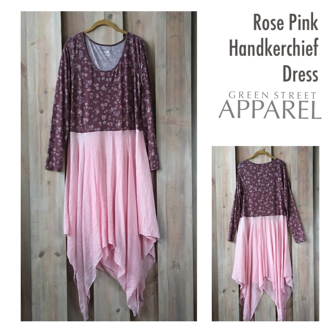Boho Dress, Upcycled Clothing, Refashioned Clothing, Flowy Dress ...
